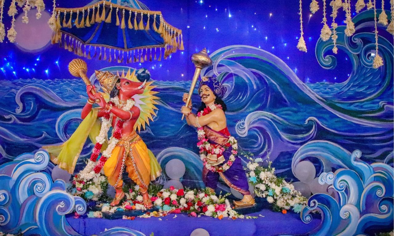 Varaha Dwadashi - Appearance of Lord Varahadeva | ISKCON Seshadripuram